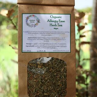 Organic Allergy Ease Herbal Tea | Kailash Herbs
